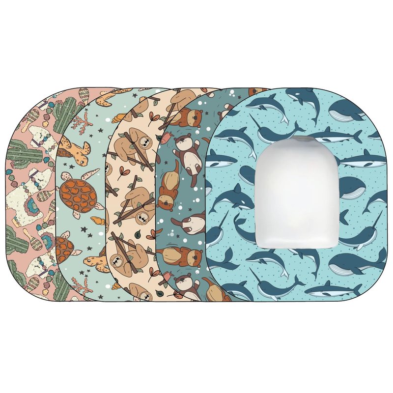 Glucomart Adhesive Patches for Omnipod (5 Count) – Maximum Strength ...