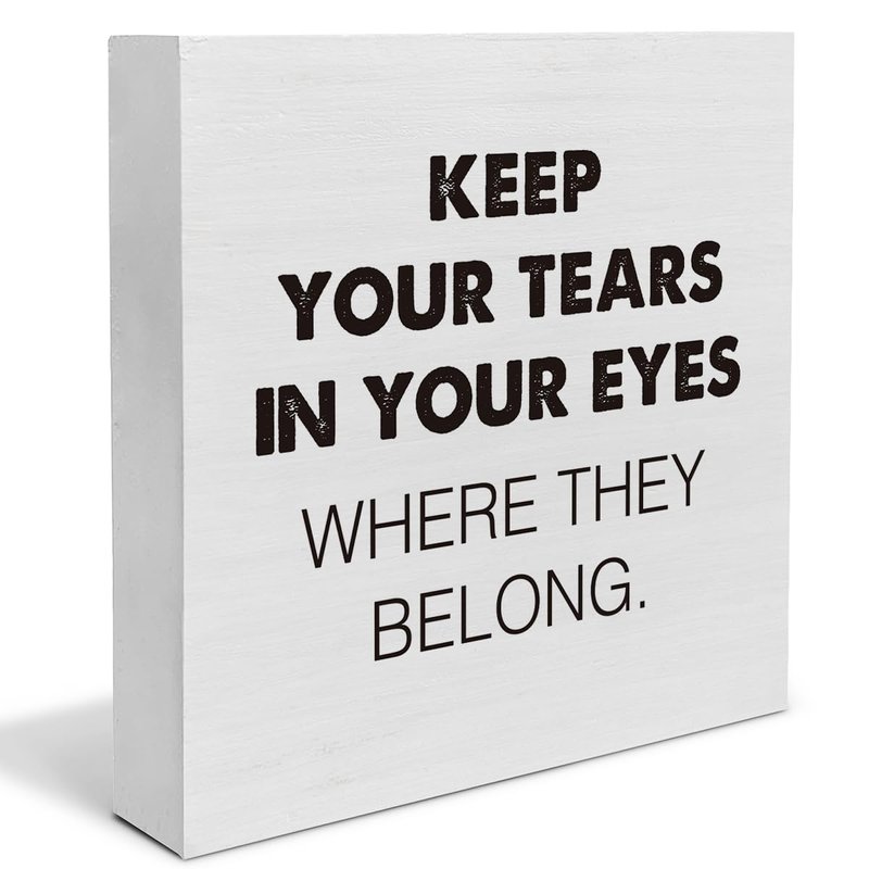 Funny Office Desk Sign - Humor Office Desk Decor for Office Cubicle ...