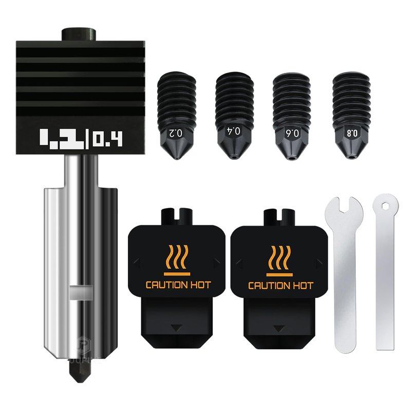 Upgraded for Bambu Lab H2D Hotend 0.4MM Quick Detachable Nozzle Design ...