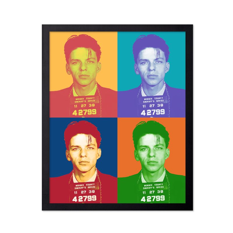 Poster Master Singer Mugshot Print - Retro Celebrity Poster - Musician ...